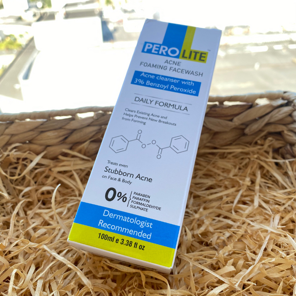 Купити Пінка для вмивання проти акне перолайт Perolite Benzoyl Peroxide ...